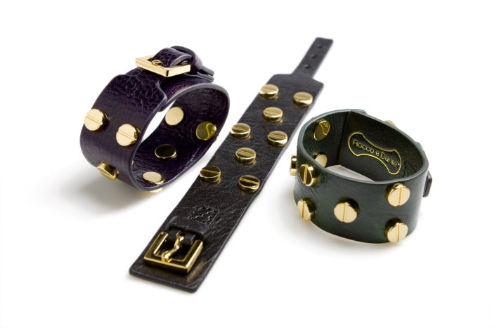 ROCK N ROLL Leather Cuffs – Rocco and Dante